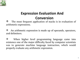 stacks in algorithems and data structure | PPT