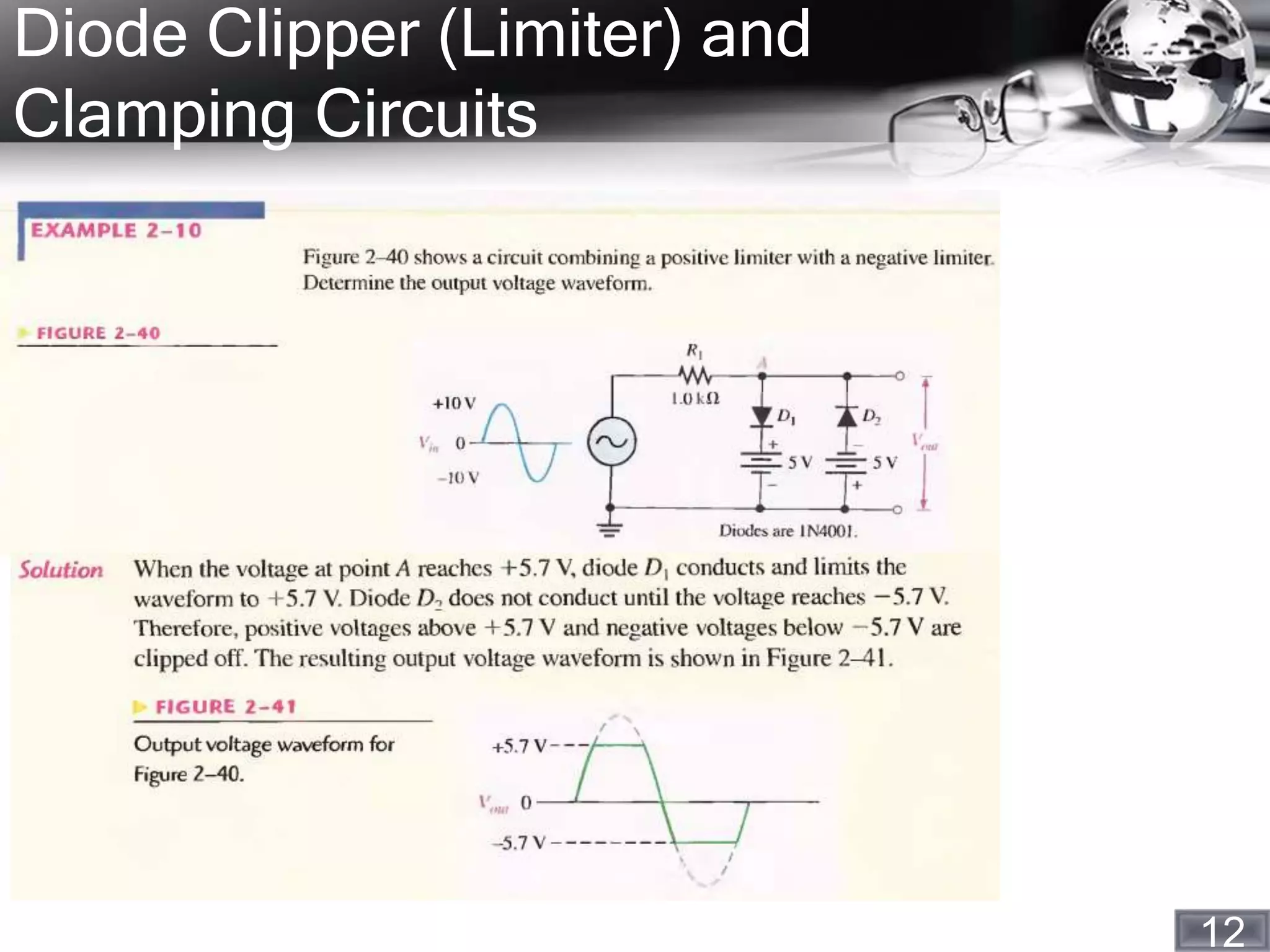 Lec5 Diode Applications | PPT