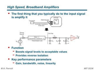 High Speed, Broadband Amplifiers.pdf