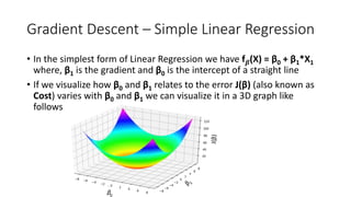 Lecture 5 - Gradient Descent, a lecture in subject module Statistical & Machine Learning | PDF