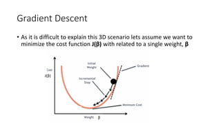 Lecture 5 - Gradient Descent, a lecture in subject module Statistical ...