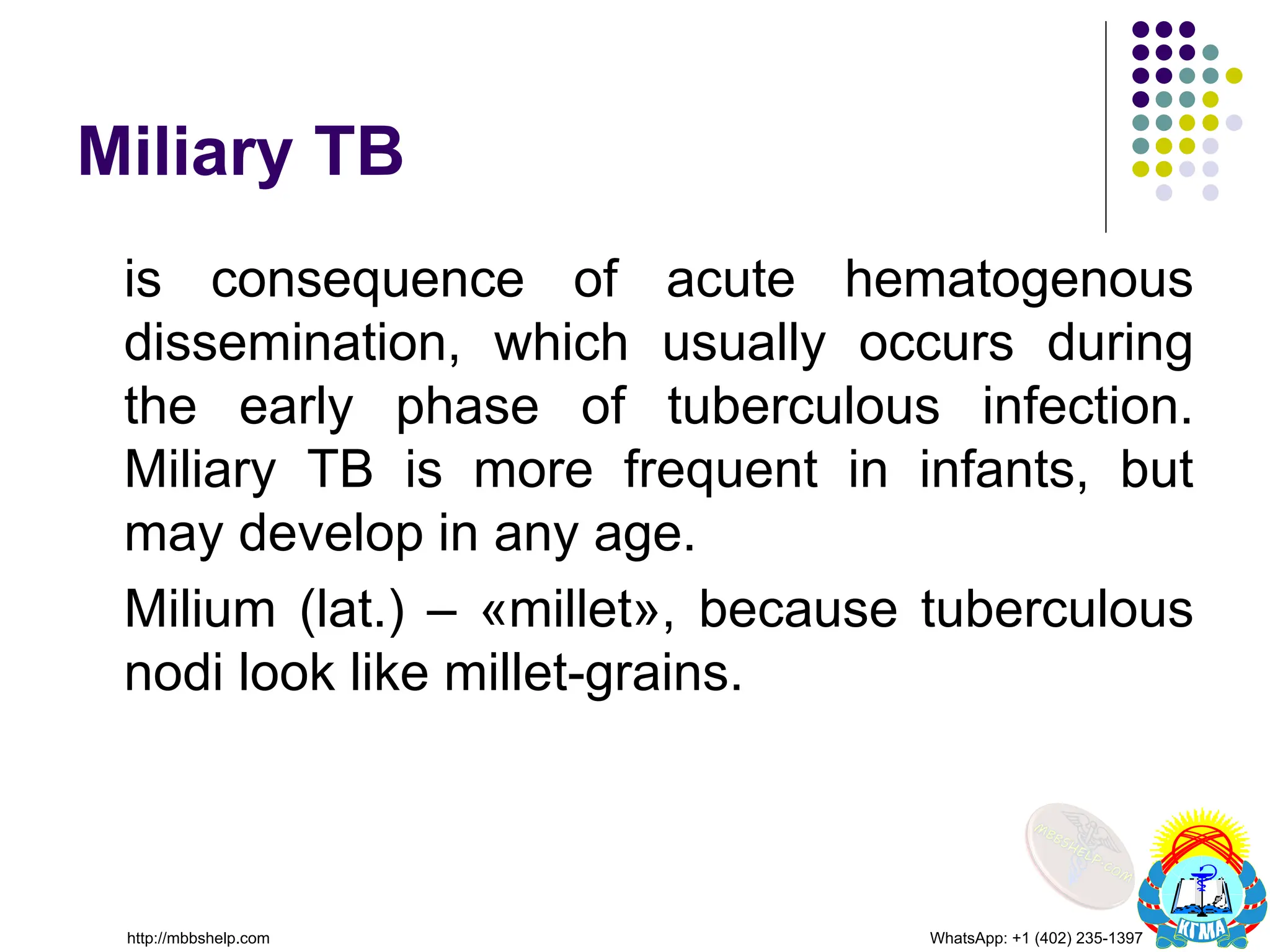 Lec 5.pdf tuberculosis miliary tuberculosis meningitis | PDF