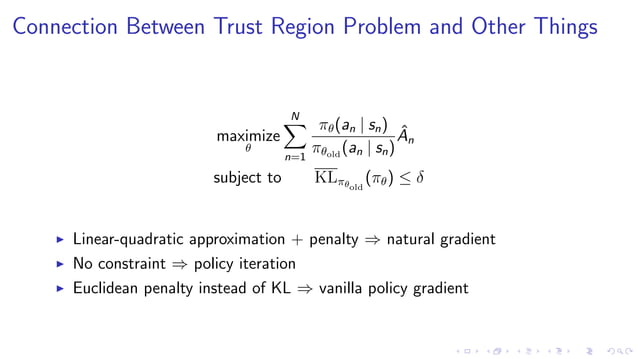 Lec5 advanced-policy-gradient-methods | PDF | Computing | Technology & Computing
