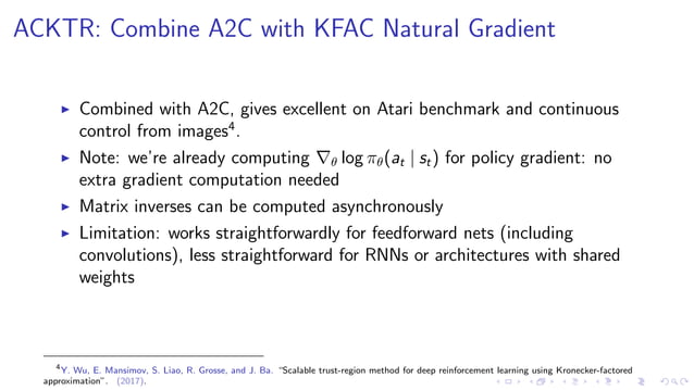 Lec5 advanced-policy-gradient-methods | PDF | Computing | Technology ...
