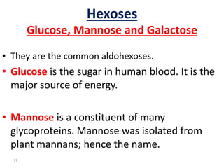 Lec 5 level 3-de(chemistry of carbohydrates) | PDF