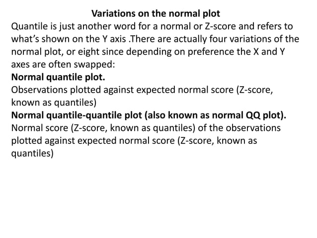 Lec 5 Normality Testingpptx Physics Science