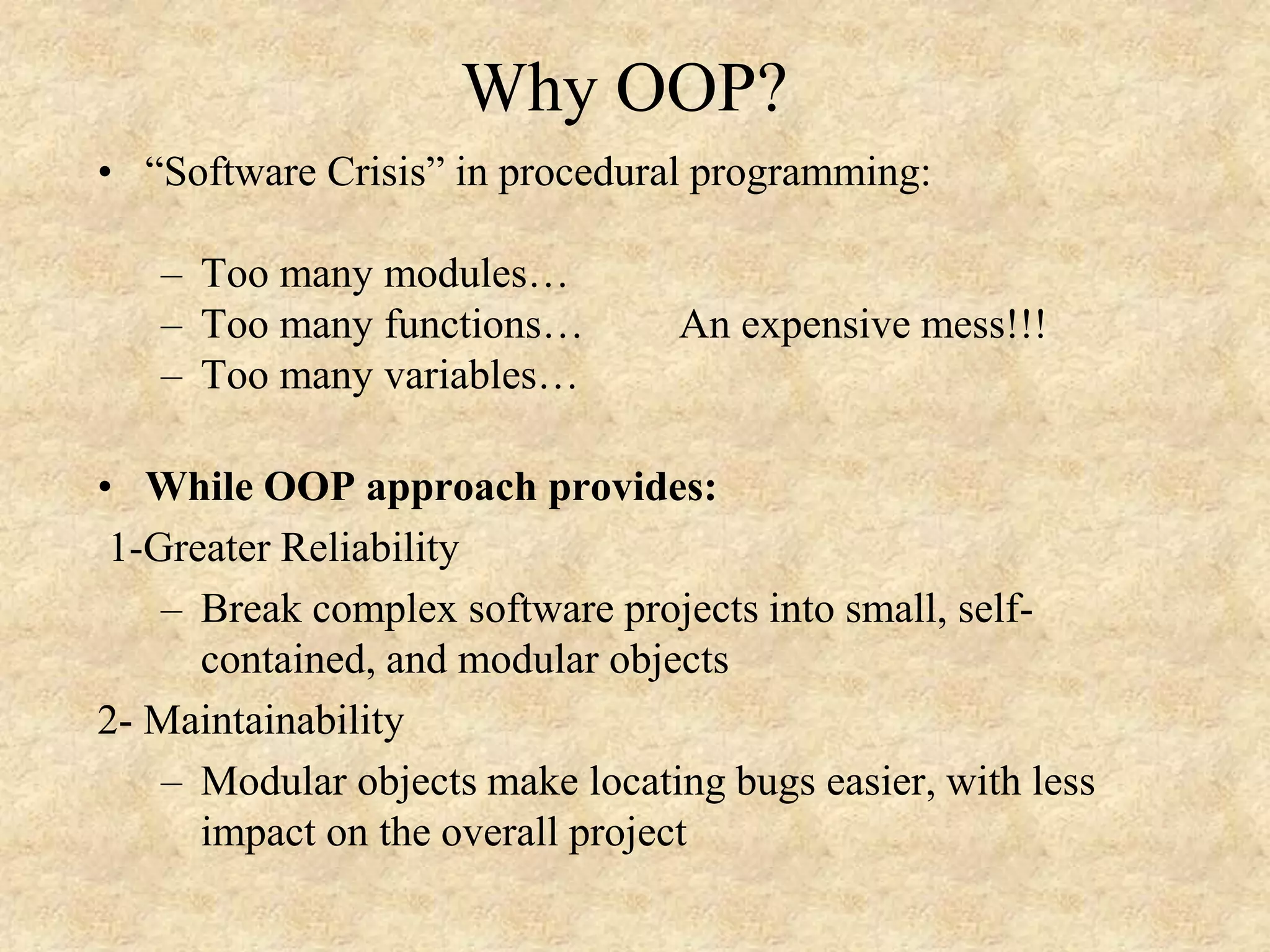 Software Engineering Lec5 oop-uml-i | PPT