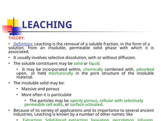 Lec50_Introduction to theory and mechanism of Leaching&Extraction.ppt