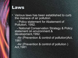 Environmental Engineering (air pollution and its types) | PPT
