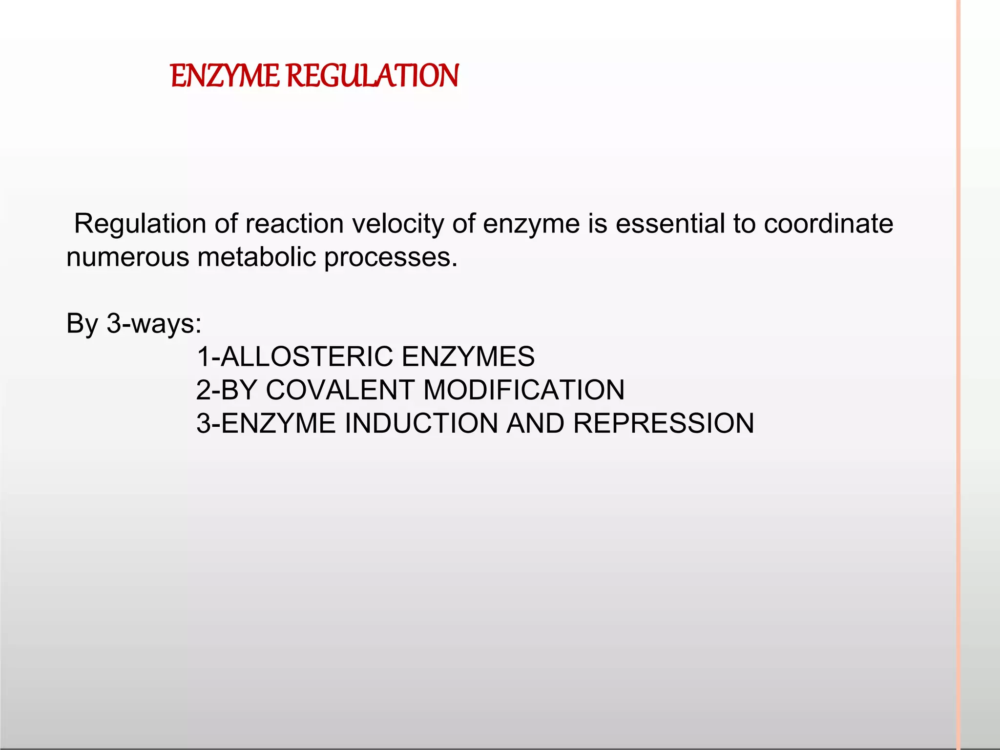 factors Affecting Enzyme activity | PPTX | Endocrine and Metabolic Diseases | Diseases and ...