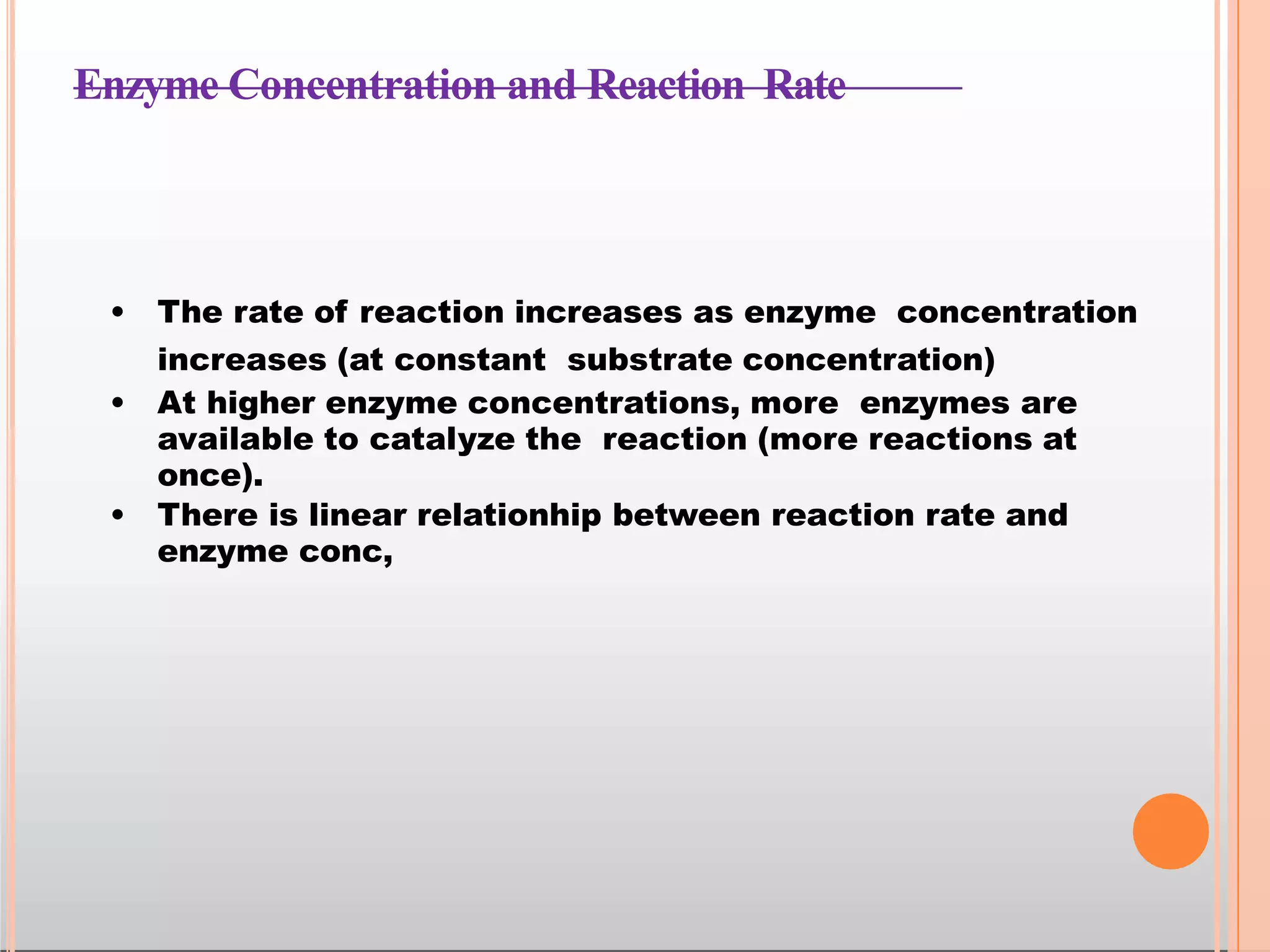 factors Affecting Enzyme activity | PPTX