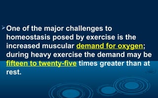 Lec 5a circulati on exercise physiology | PPT