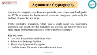 Types of Cryptography: Secret Key and Asymmetric Key | PPT