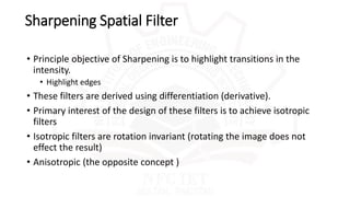 Lec5_AIP [Spatial Filtering] (1).pptxt767686777 | PPTX | Photo Editing Software | Computer ...