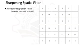Lec5_AIP [Spatial Filtering] (1).pptxt767686777 | PPTX | Photo Editing Software | Computer ...