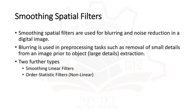 Lec5_AIP [Spatial Filtering] (1).pptxt767686777 | PPT