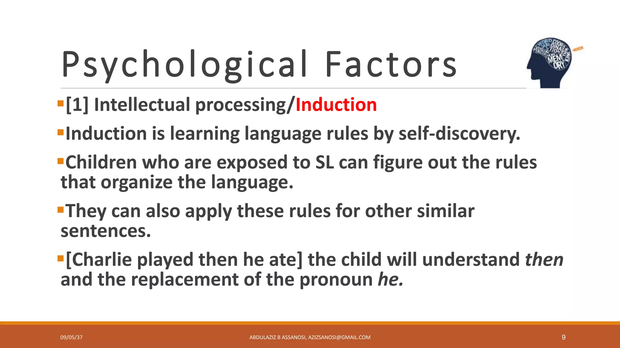 Children vs Adults SLA | PPTX