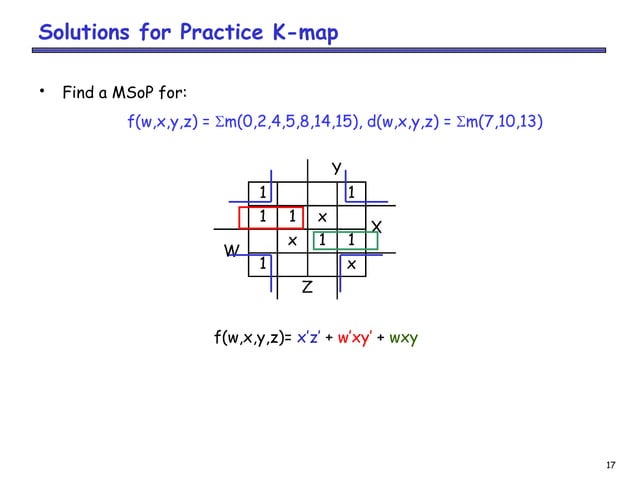 Lec 5 combinational logic k-maps2 | PPTX