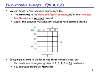 Lec 5 combinational logic k-maps2 | PPTX