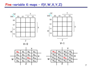 Lec 5 combinational logic k-maps2 | PPTX