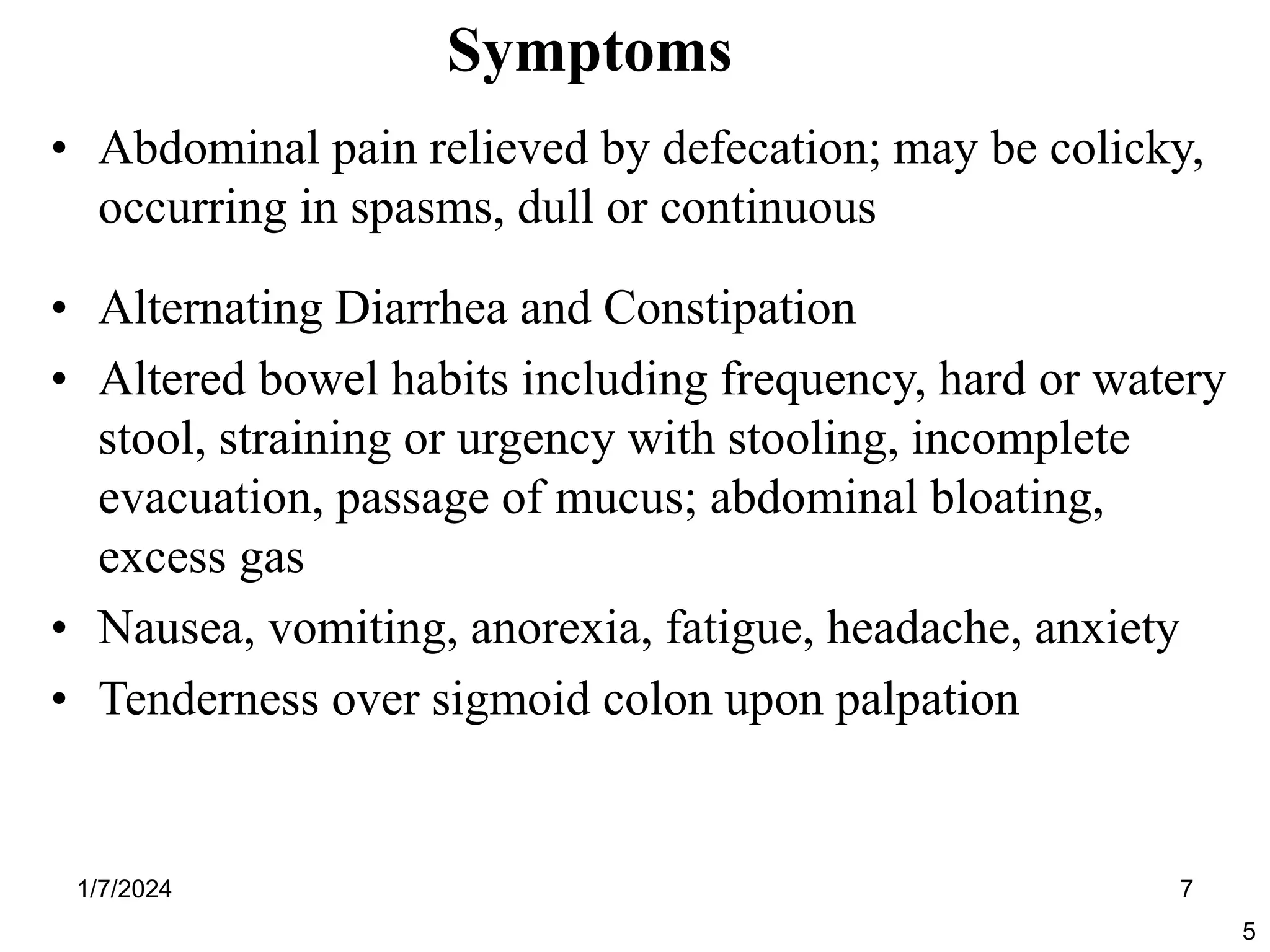 Lec # 5 Disorders of small & large Intestine.ppt