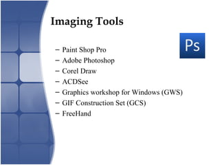 Lec5 interactive multimedia tools | PPT