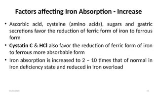 Lecture Five - Iron metabolism FINAL.pptx