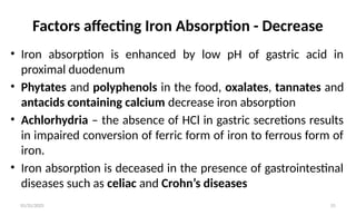 Lecture Five - Iron metabolism FINAL.pptx