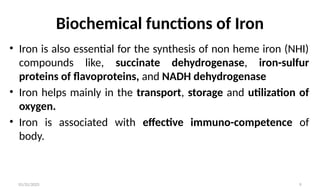 Lecture Five - Iron metabolism FINAL.pptx