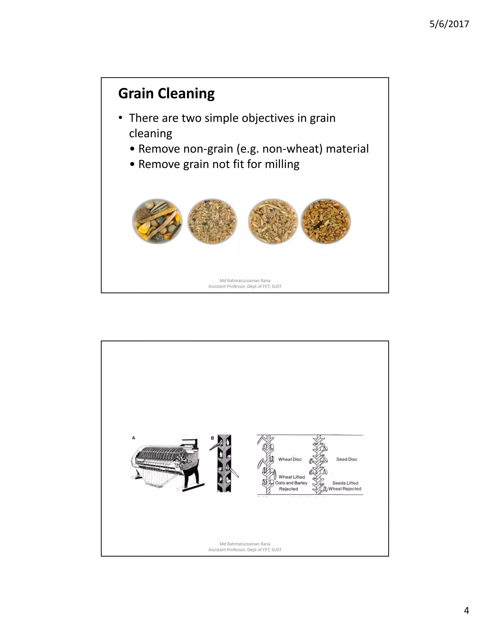 Milling of Wheat Flour | PDF