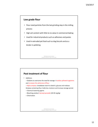 Milling of Wheat Flour | PDF