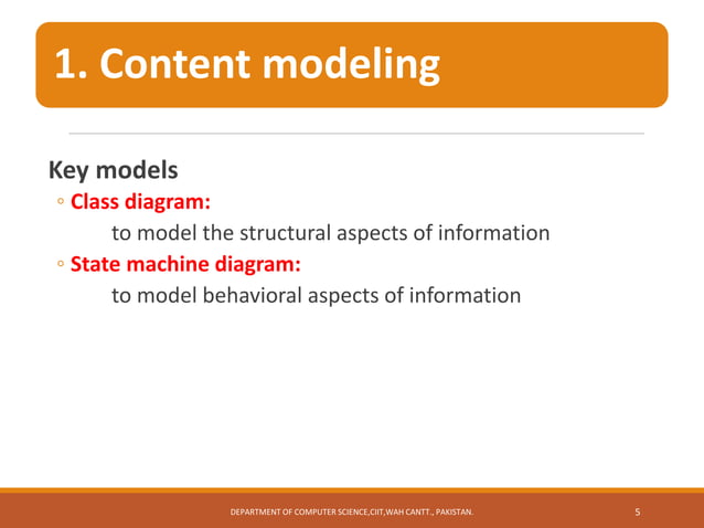 Lec 5 Modeling Web Applications Iipptx Web Design And Html Internet