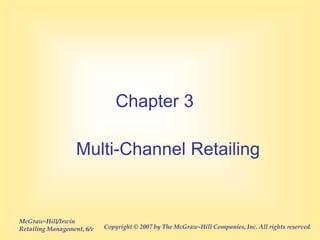 lec 5 Multi-Channel Retailing.ppt retail marketing | PPT