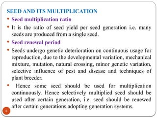 lec 5 seed quality and multiplication.pptx