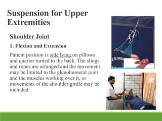 Lec 5 Suspension Therapy (Methods, Techniques, Types and Effects).pptx