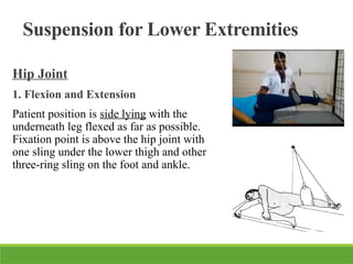 Lec 5 Suspension Therapy (Methods, Techniques, Types and Effects).pptx
