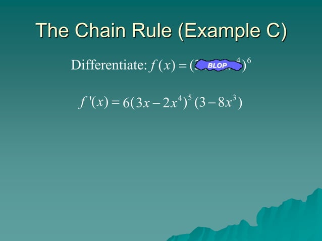 Lec5_ The Chain Rule.ppt | Science