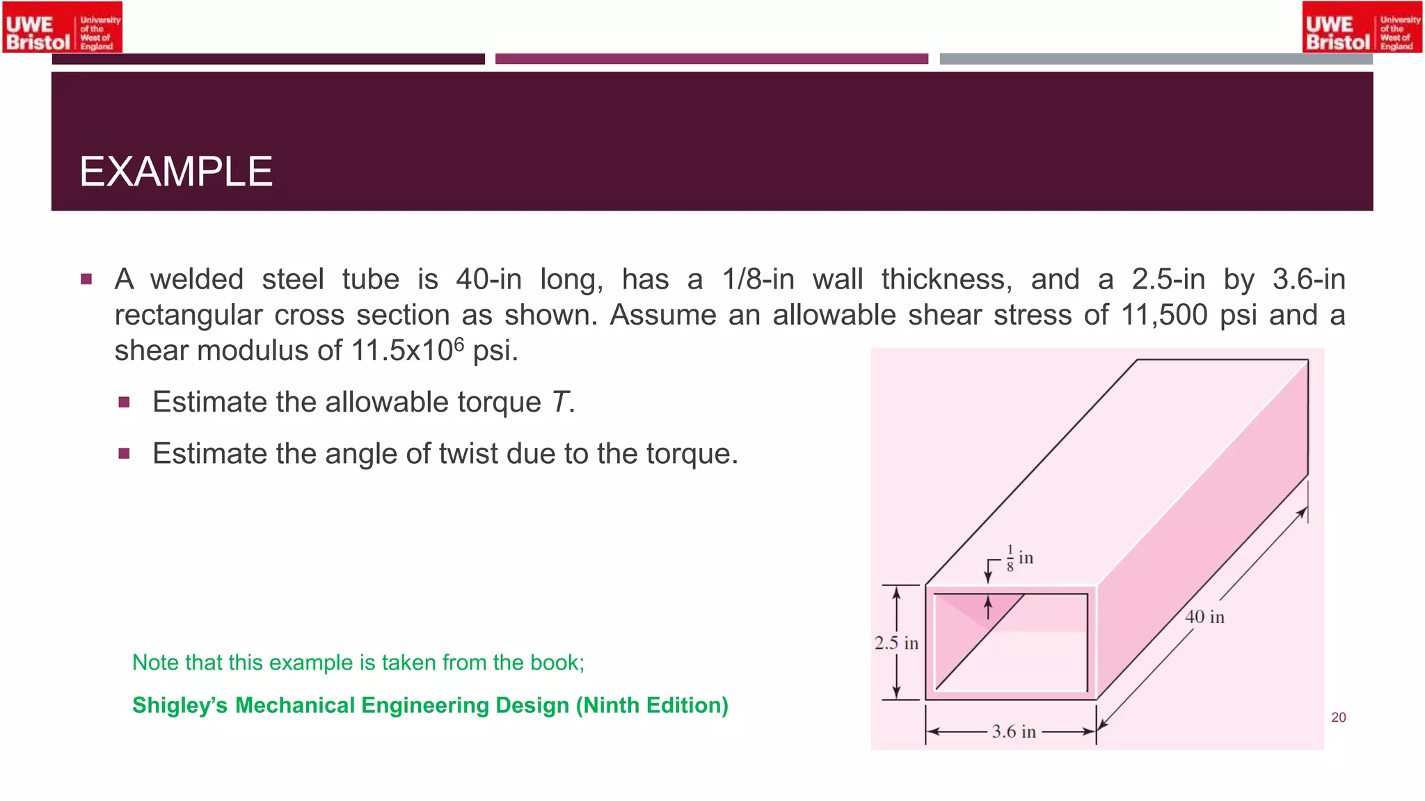 Lec5 torsion of thin walled beams | PPTX
