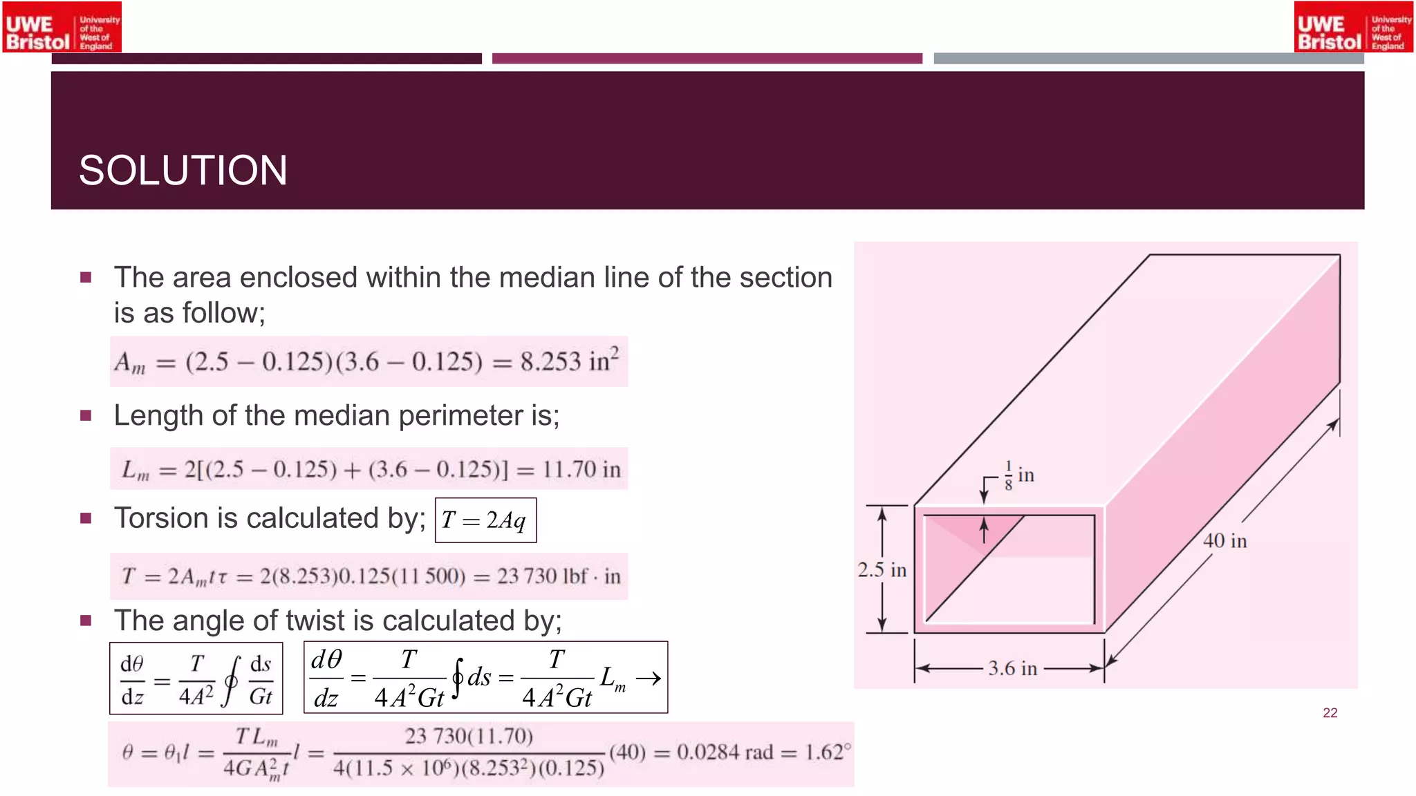 Lec5 torsion of thin walled beams | PPTX