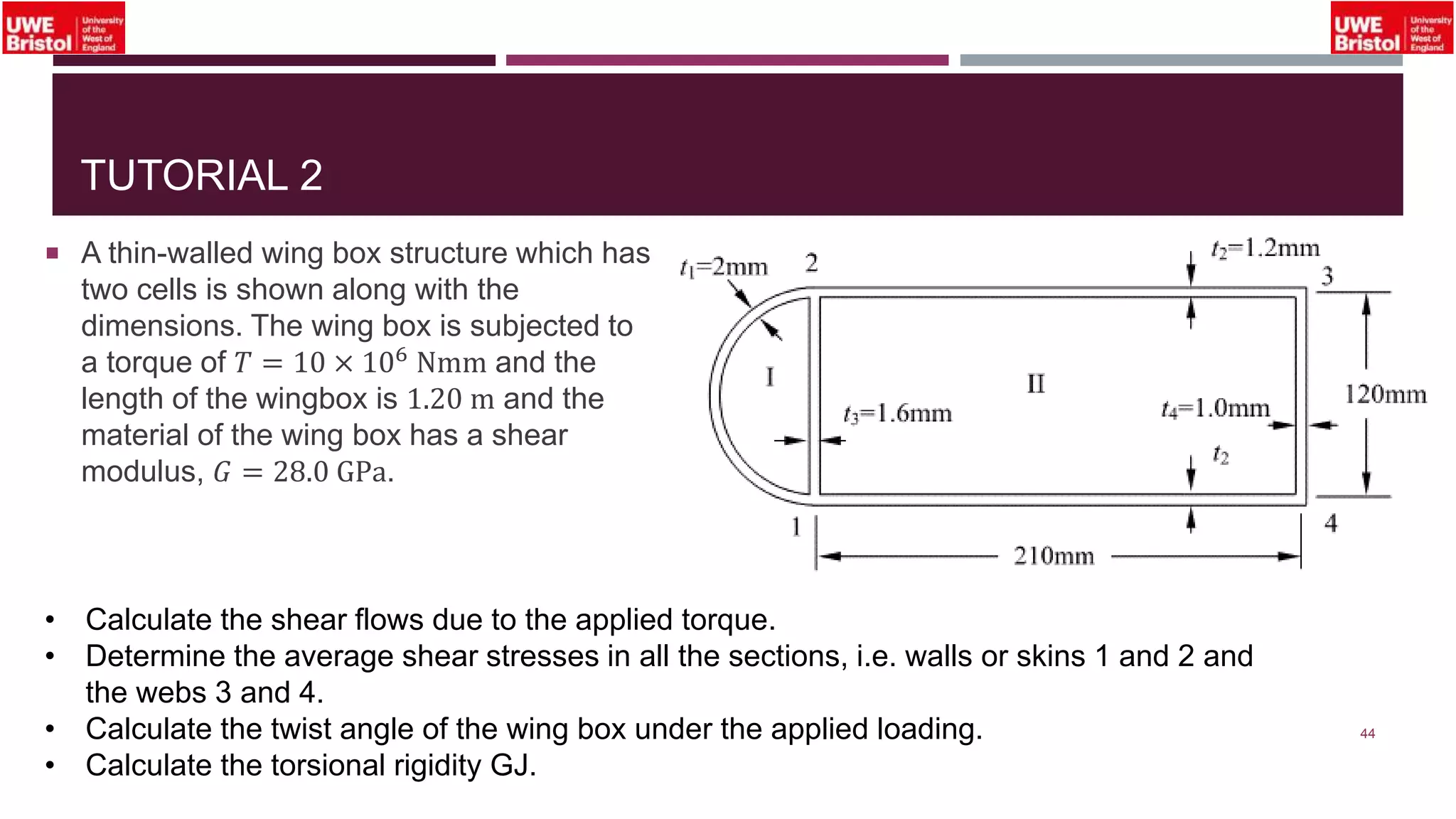 Lec5 Torsion Of Thin Walled Beams Pptx