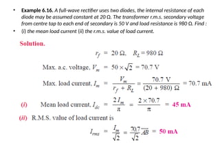 Lec#5 types of rectifiers & rectification.pptx