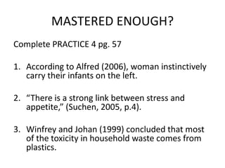 Lec 6: In-Text Citation and References | PPTX