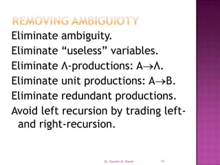 Theory of computation Lec6 | PPTX | Programming Languages | Computing