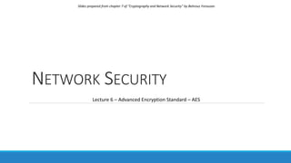 Network security lec no 6 that can be presented | PPT
