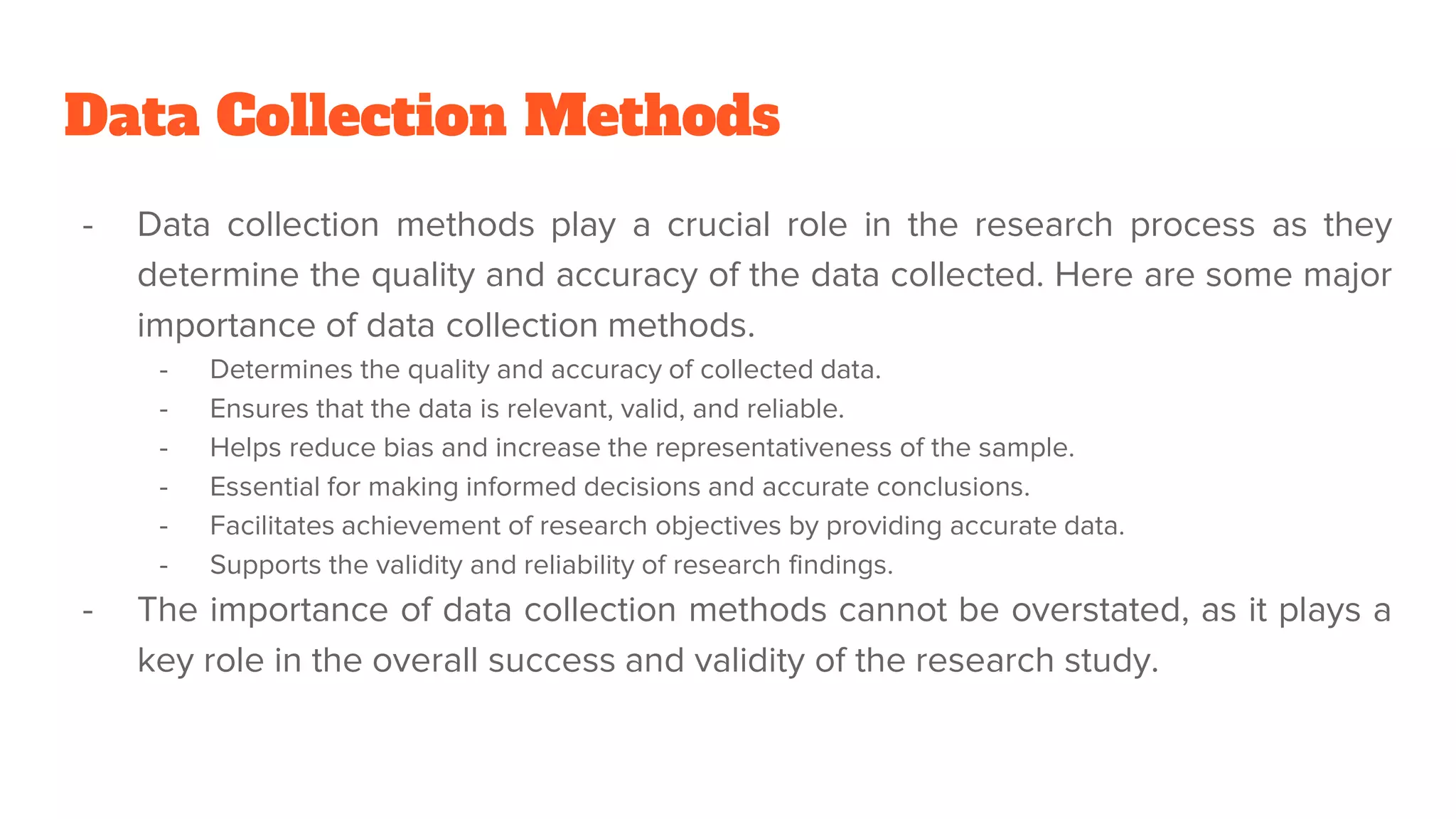 Lec 6 - Data Collection.pdf | Databases | Computer Software and Applications