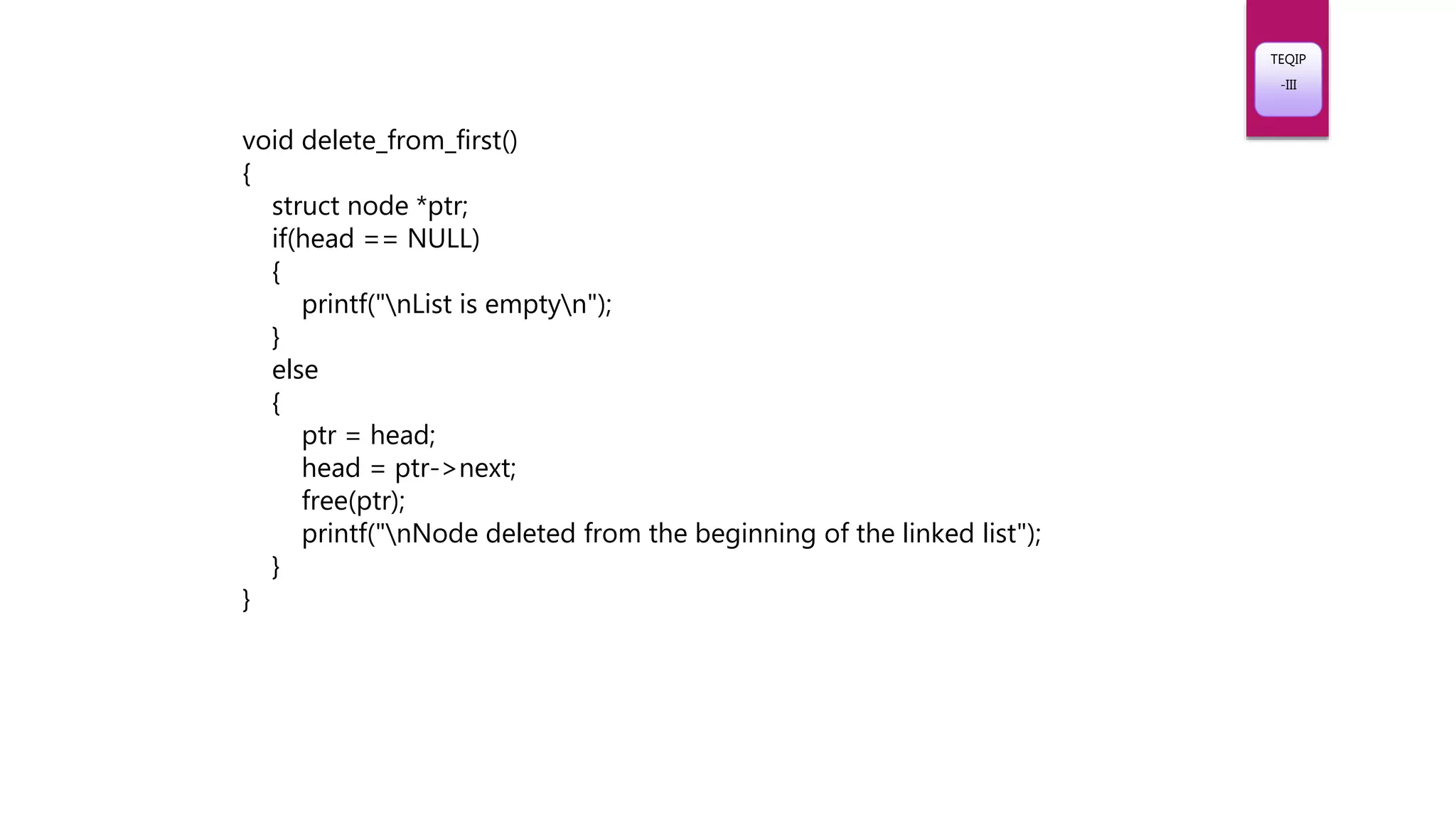 Linked list part-3 | PPT