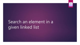 Linked list part-3 | PPT