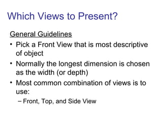 Lec 6 orthographic projections | PPT