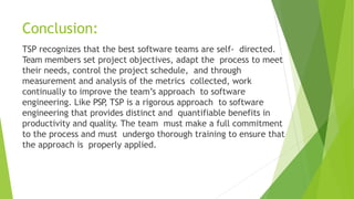 Lec6-TEAM SOFTWARE PROCESS Lecture 1.pptx