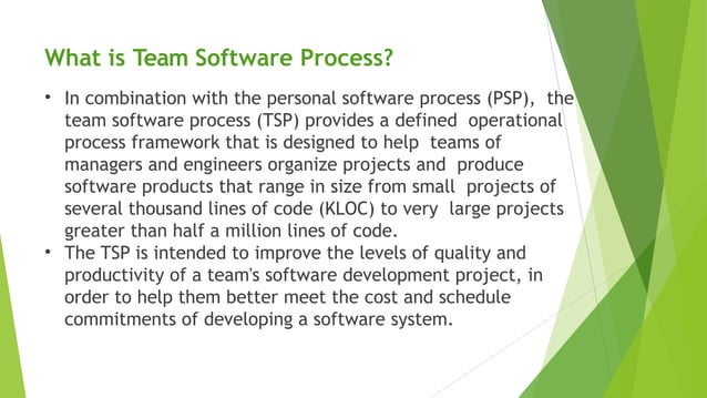Lec6-TEAM SOFTWARE PROCESS Lecture 1.pptx